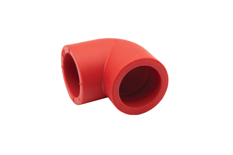 Codo 90° PP-R, RED FIRE - Distribuidor de productos para sistema de incendios